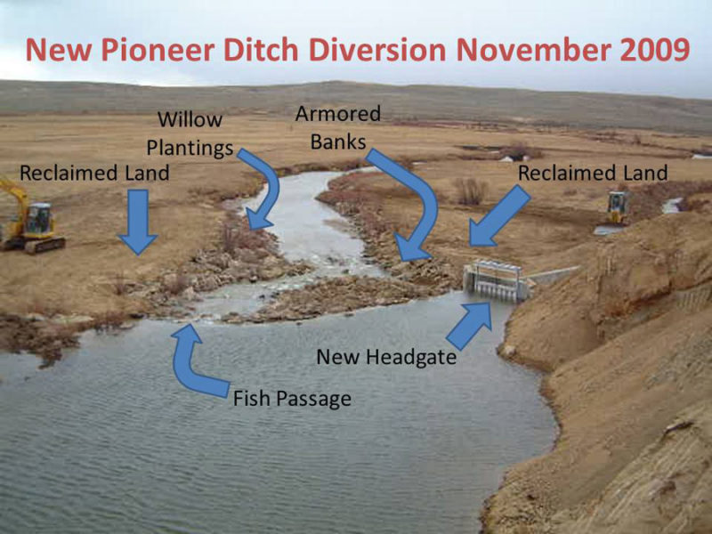 New Pioneer Ditch Diversion Reconstruction – Crane Associates